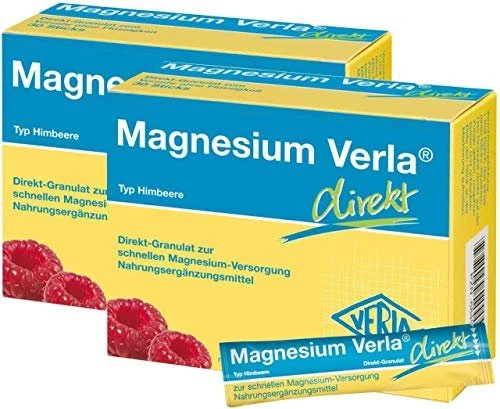 Magnesium Verla Direkt-Granulat Himbeere Sticks, 60 Stück ab € 11,95 ...
