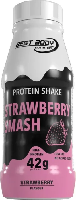 Best Body Nutrition protein Shake Strawberry Smash 8x500ml (1001909_TR ...