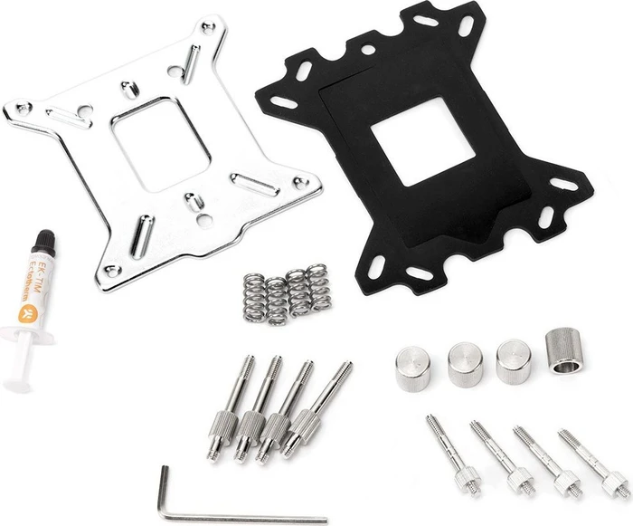 EK Water Blocks Classic Line EK-Classic Kit S360 D-RGB, Black Nickel ...