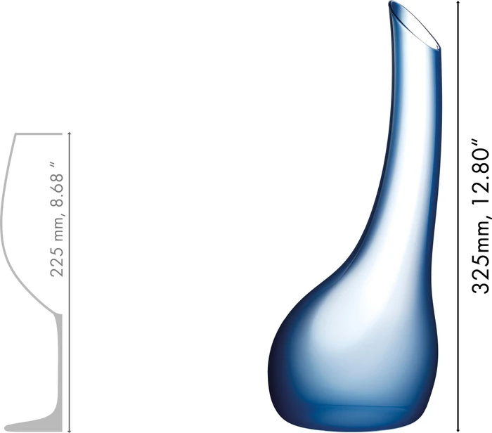 Riedel Cornetto Confetti decanter blue (1977/13B) | Price Comparison ...