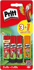 Pritt Original Klebestift, 3x 11g Original + 1x 10g Neon ab € 2,40 ...