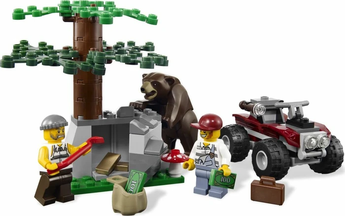 LEGO City Forest Police - Forest Police Station (4440) | Price ...