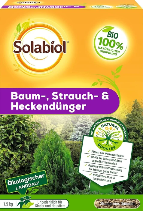 SBM Solabiol Bio Baum-, Strauch- & Heckendünger ab € 9,90 (2025 ...