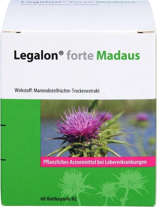 Legalon forte Madaus Hartkapseln, 60 Stück ab € 46,48 (2025 ...
