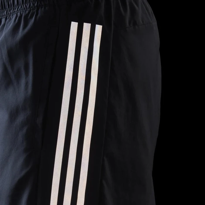 adidas Run Icon Full Reflective 3-Streifen Shorts Laufhose kurz legend ...