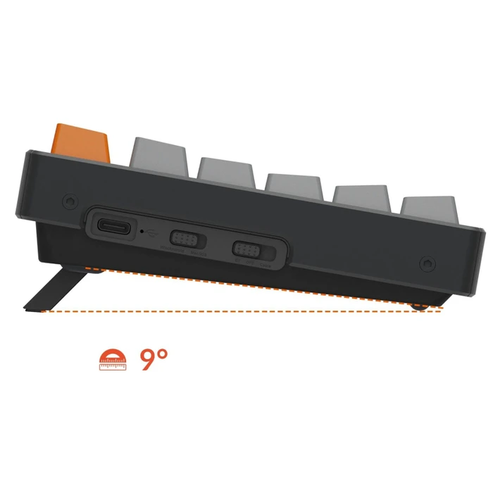 Keychron K10 Full Size schwarz/grau, Aluminium, LEDs RGB, Gateron G Pro ...