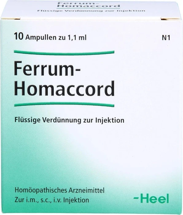 Heel Ferrum-Homaccord Ampullen ab € 17,66 (2025) | Preisvergleich ...