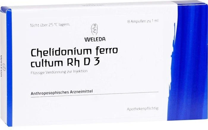 Weleda Chelidonium Ferro Cultum Rh D3 Ampullen | Preisvergleich ...