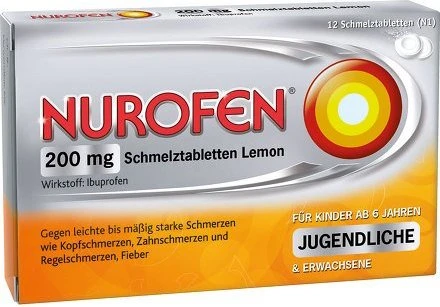 Nurofen Lemon 200mg Schmelztabletten, 12 Stück ab € 4,97 (2023 ...