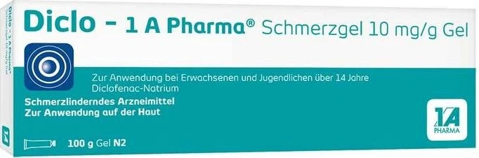 1A Pharma Diclo 10mg/g Schmerzgel ab € 2,80 (2025) | Preisvergleich ...