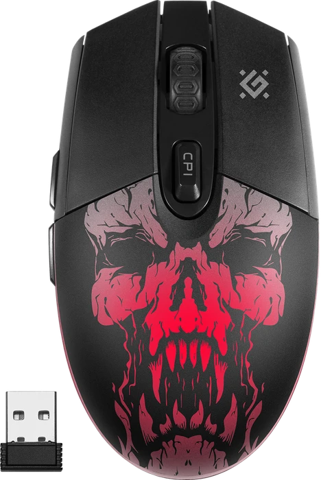 Defender Beta GM-707L wireless Gaming Mouse black, USB (52707) | Price ...