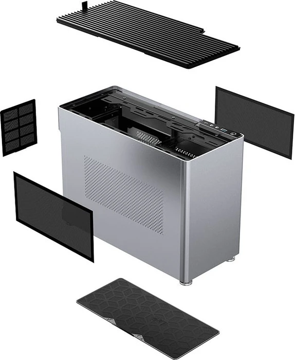 Jonsbo Jonsplus i100 Pro, silber, Mini-ITX (i100PRO-A Silver) starting ...