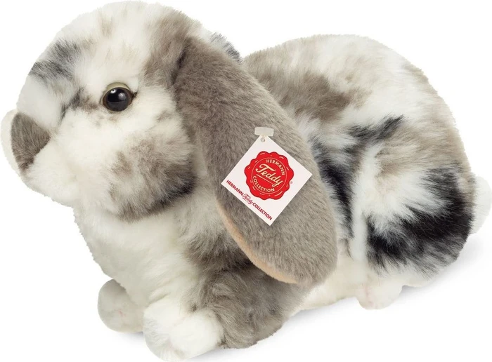 Teddy Hermann Widderkaninchen grau-weiß gescheckt 23cm ab € 20,41 (2025 ...