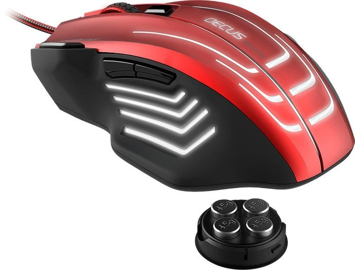 Speedlink Decus Respec Gaming Mouse schwarz/rot | Preisvergleich ...