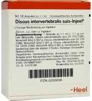 Heel Discus intervertebralis suis-Injeel Ampullen, 10 Stück | Price ...