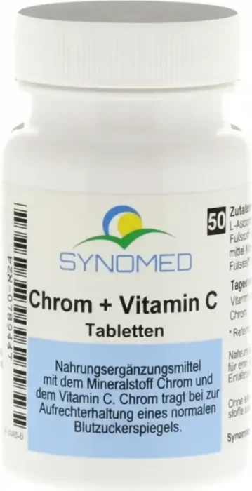 Synomed Chrom + Vitamin C Tabletten ab € 12,55 (2025) | Preisvergleich ...