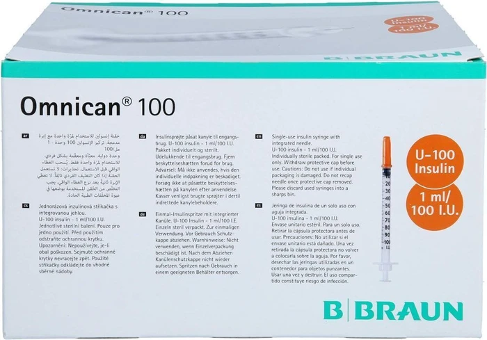 B.Braun Omnican 100 Insulin Einmalkanüle U-10 ab € 26,85 (2025 ...