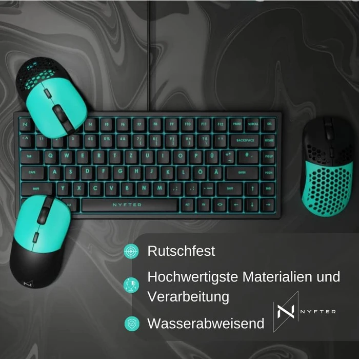 Nyfter Nyfpad XXL Liquid Premium Gaming Mousepad, 900x500mm, Design ...