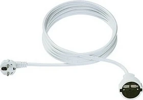 Bachmann power cable schuko plug-extension white, 10m (341.289) | Price ...