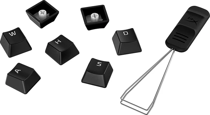 HP HyperX Keycap Set, Kunststoff (PBT) Double-Shot, schwarz, 105 Tasten ...