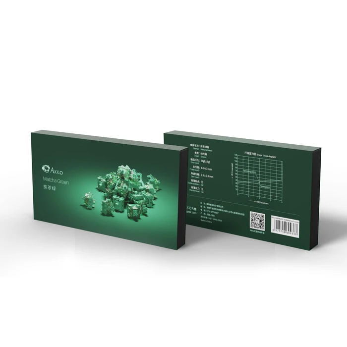 Akko CS Matcha Green Linear Switch Set, 45er-Pack | Preisvergleich ...
