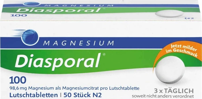 Magnesium Diasporal 100 Lutschtabletten ab € 7,03 (2025 ...