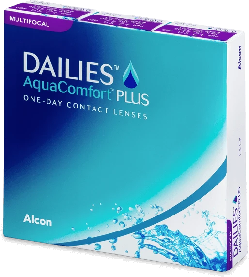 Alcon Dailies AquaComfort Plus Multifocal, -5.25 Dioptrien, 90er-Pack ...