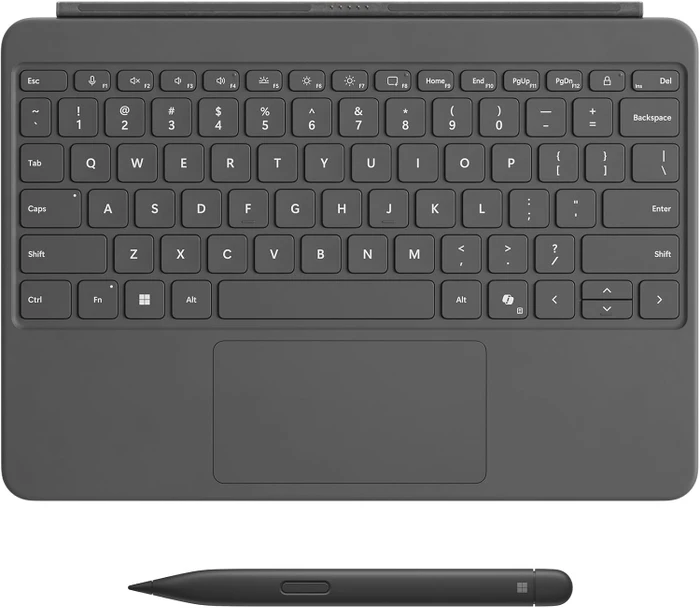 Microsoft Surface Pro 12" Keyboard mit Slim Pen Schiefer, Surface Slim ...