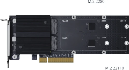 Synology M2D20 Dual-Slot M.2 SSD Adapter Card ab € 186,19 (2025 ...