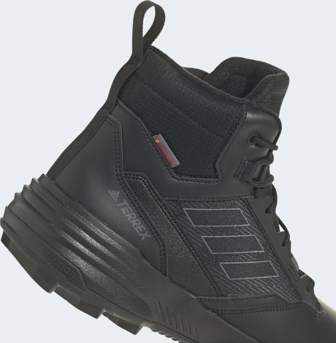 adidas Unity Leather Mid Cold.RDY core black/grey four/grey six ...