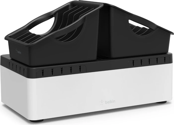 Belkin Multi-charging station with storage and portable Behältern USB ...