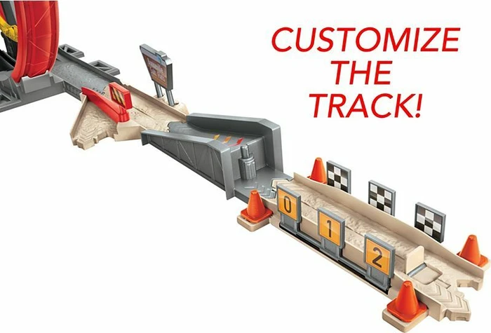 Mattel Disney Pixar Cars XRS Rocket Racing Super Loop Race Set (GJW44 ...