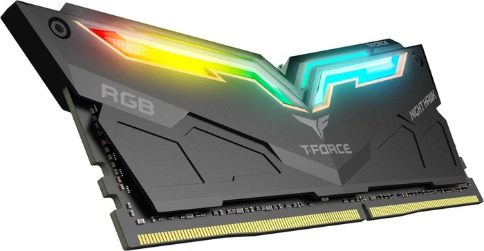 TeamGroup T-Force Night Hawk GEN2 RGB schwarz DIMM Kit 32GB, DDR4-3000 ...
