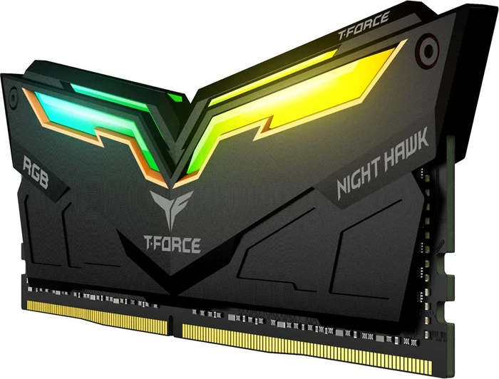 TeamGroup T-Force Night Hawk GEN2 RGB schwarz DIMM Kit 32GB, DDR4-3000 ...
