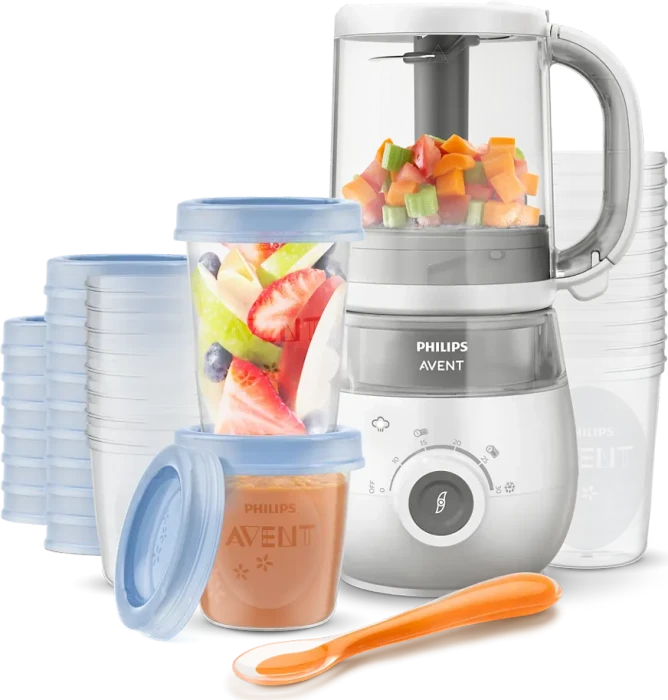 Philips Avent SCF883/20 Dampfgarer mit Mixer Babykostzubereiter ...