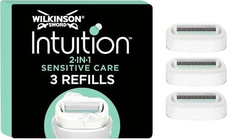 Wilkinson Sword Intuition 2in1 Sensitive Care Rasierklinge, 3er-Pack ...