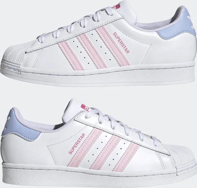 adidas Superstar cloud white/clear pink/pulse magenta | Preisvergleich ...