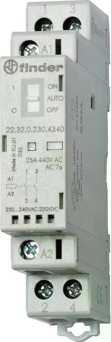 Finder Schütz 2 Schließer 230 V/DC ab € 22,54 (2026) | Preisvergleich ...