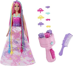Mattel Barbie Dreamtopia Flechtspass zauberhaftes geflochtenes Haar ...
