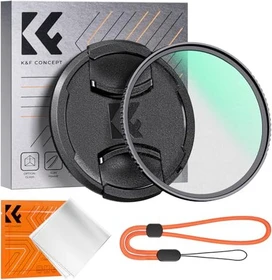 K&F Concept Nano-K Black Mist 1/8 Filter + Lens Cap 62mm ...