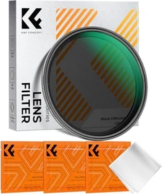 K&F Concept Nano-K 2in1 Black Diffusion 1/4 & ND2-ND32 (1-5 stops ...