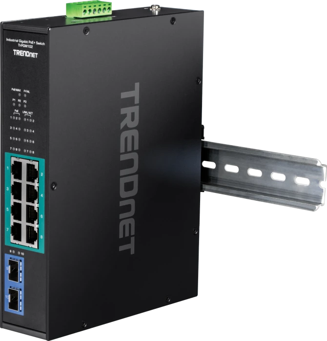 TRENDnet TI Hardened Industrial Railmount Gigabit Switch ab € 159,90 ...