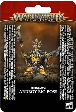 Games Workshop Warhammer Age of Sigmar - Orruk Warclans - Ardboy Big ...