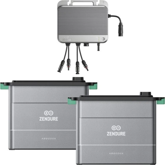 Zendure SolarFlow PV-Hub 2000 mit 2x AB2000 ab € 1699,00 (2026 ...