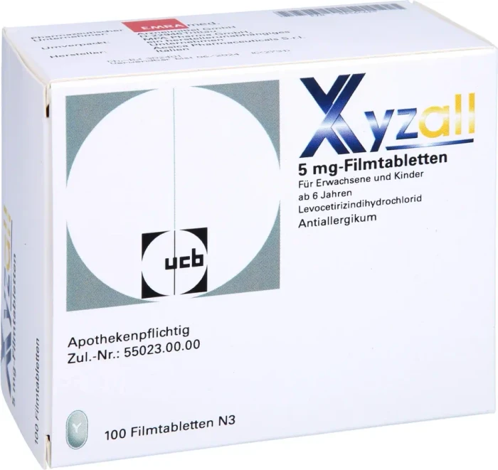 EMRAmed Xyzall 5mg Filmtabletten ab € 7,09 (2026) | Preisvergleich ...