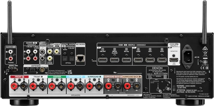 Denon AVR-X1700H ab € 669,00 (2026) | heise preisvergleich Deutschland