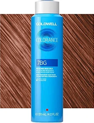 Goldwell Colorance Demi-Permanent Hair Color Haartönung 7BG mid blonde ...