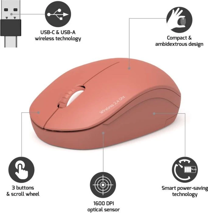 Port Designs Wireless Mouse Collection II orange ab € 23,90 (2026 ...