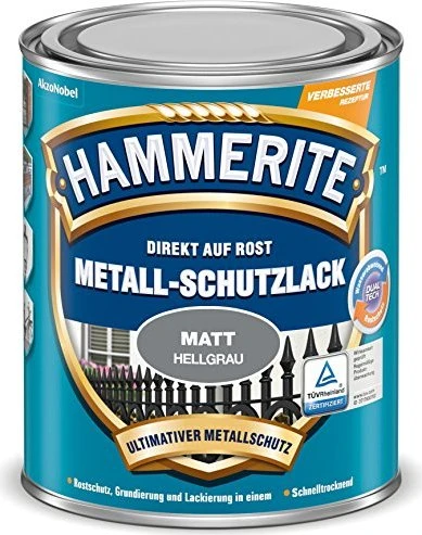 Hammerite Metallschutz-Lack außen matt hellgrau ab € 7,19 (2026 ...
