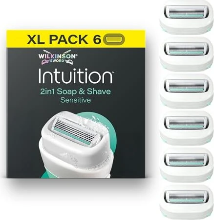 Wilkinson Sword Intuition 2in1 Soap & Shave Sensitive Rasierklinge ab € ...